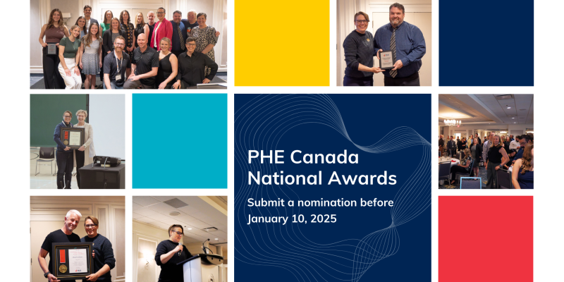PHE Canada National Awards: Now Accepting Nominations! | PHE Canada
